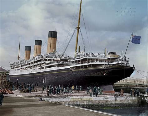 Rms Titanic A Historical Icon Titanic Exterior Titanic Ship Flag