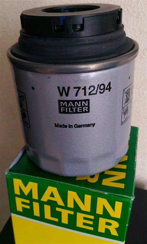 Фильтр масляный MANN-FILTER W 712/94 — купить в интернет-магазине ...