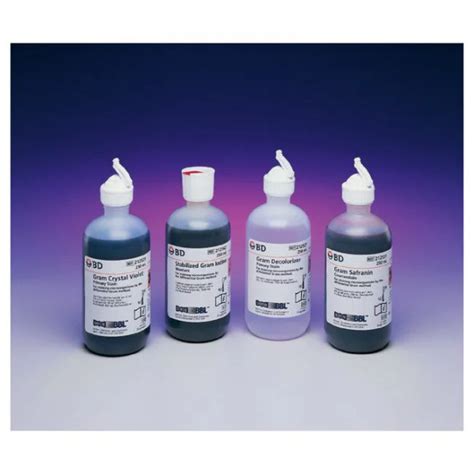 Gram Stain Set Bd Bbl™ 4 X 250 Ml Suprememed