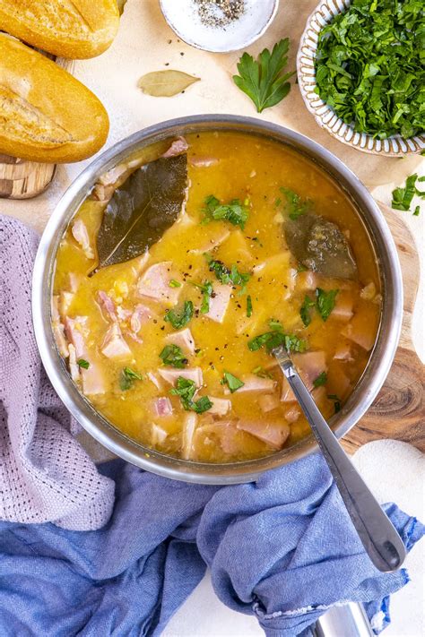 Easy Ham And Split Pea Soup Easy Peasy Foodie Easy Ham And Split Pea Soup Easy Peasy Foodie