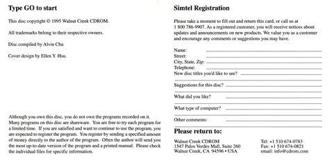 Simtel Msdos 1995 05 Free Download Borrow And Streaming Internet Archive