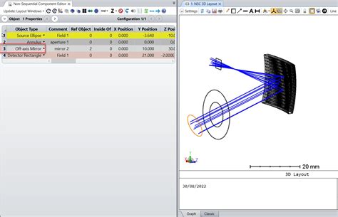 Spherical Concave Mirror With Rectangular Aperture Zemax Community