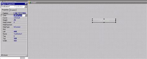 Delphi Custom Button Component Caption Is Displaying Different Color In Delphi7 Stack Overflow