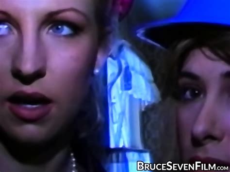 Blonde Babe Joined By Her Girlfriends For Rough Strapon Fun