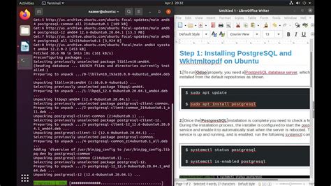 odoo13 installation ubuntu 20 04 youtube