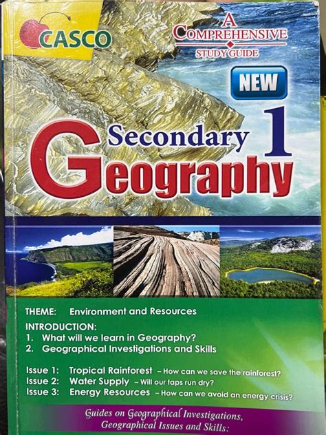 Geography Sec 1 Notes Hobbies And Toys Books And Magazines Textbooks On