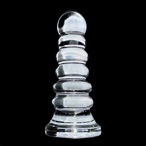 Elegant Solid Glass Phallic Decorative Sculpture A 13 Pound Versatile