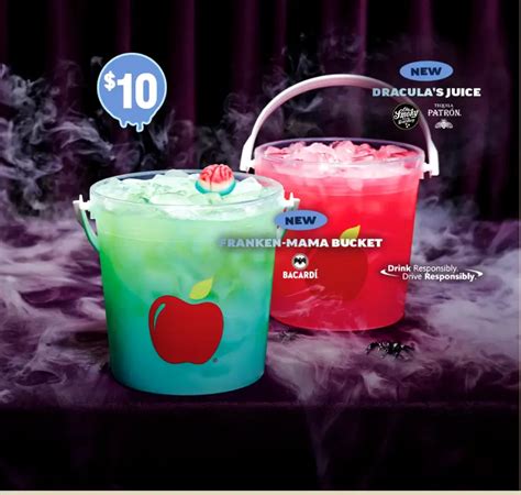 Applebees Halloween Cocktails 1 Dollar Zombie Drink 履‍♂️