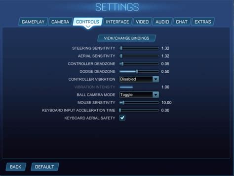 The Best Pro Rocket League Settings