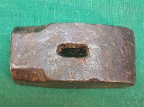 Rare Vtg Blacksmith Sledge Hammer Head W Rounded Cross Peen 4 Lb 9 Oz