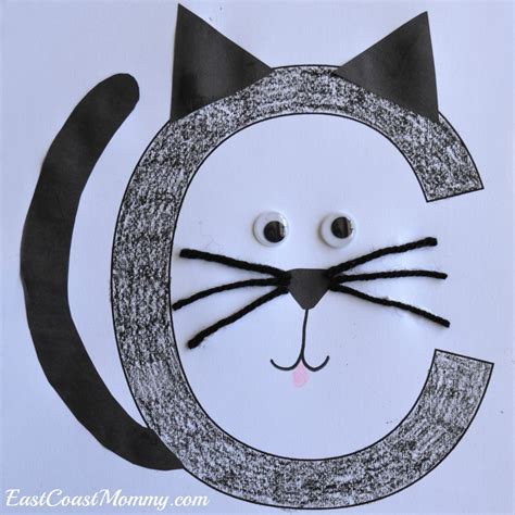 East Coast Mommy Alphabet Crafts Letter C