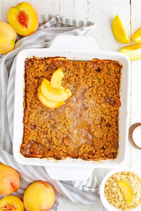 Peach Crumble Sweet Peas Kitchen