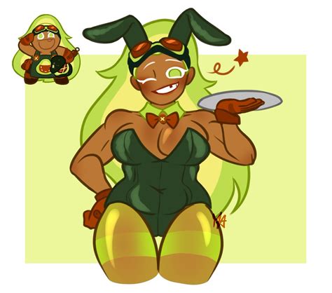 Rule 34 1girls Avocado Cookie Blush Breasts Bunny Ears Bunnysuit