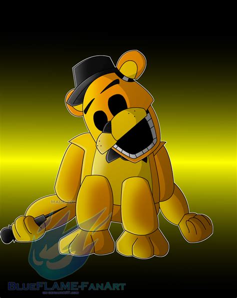 Golden Freddy Art Golden Freddy 3d Models To Print Xnil