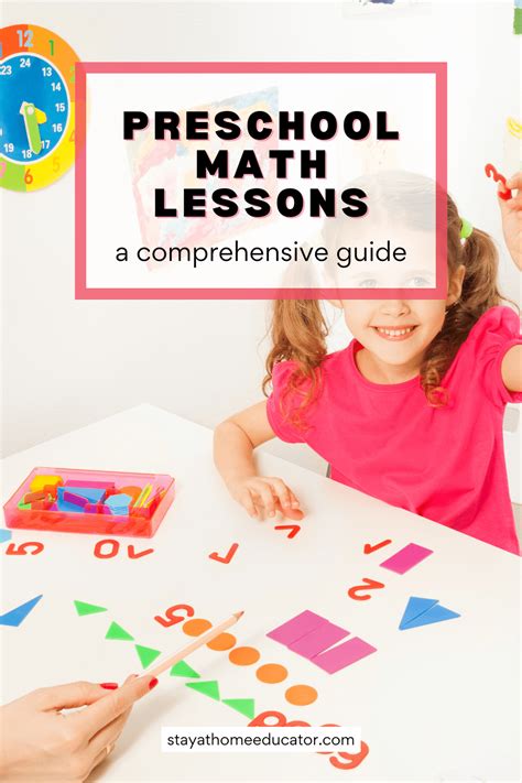 Preschool Math Lessons A Comprehensive Guide Stay At Home Educator
