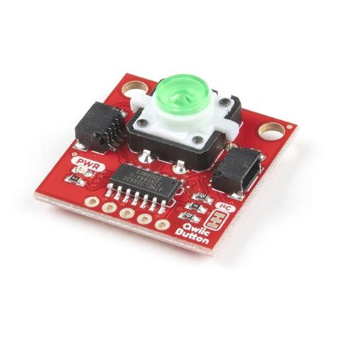 SparkFun Qwiic Button Green LED BOB 16842 SparkFun製電子部品半導体通販のマルツ