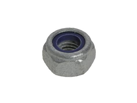 Nyloc Nut High Tensile Galvanised Steel All Sizes