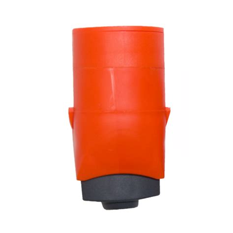 Ficha Hembra Richi Bipolar 10a Color Naranja