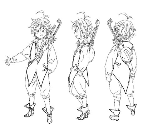 Meliodas Nanatsu No Taizai Para Colorear E Imprimir Artofit