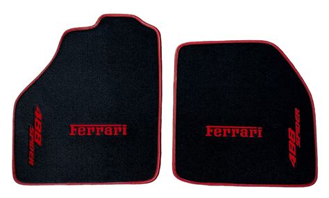 Ferrari Lamborghini Maserati Mclaren Embroidered Floor Mats And