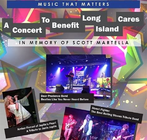 A Concert To Benefit Li Cares In Memory Of Scott Martella Scheduled For