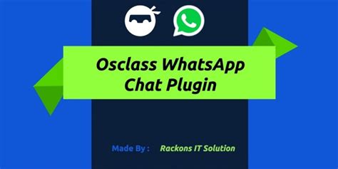 Osclass Whatsapp Chat Plugin Codester