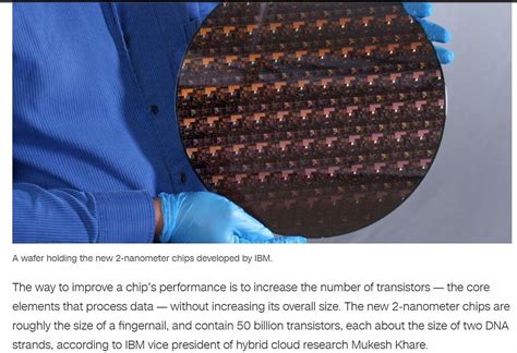 Ibm 2 Nanometer Transistor Bar Sport Arduino Forum