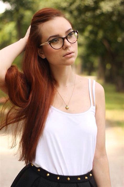 Glasses Redheads Girls With Glasses Hottest Redheads