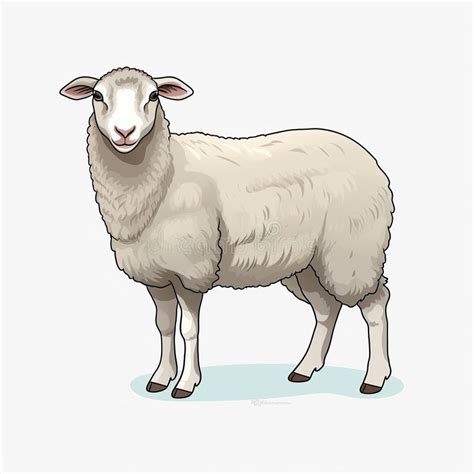Sheep Vector Illustration Stock Illustration Illustration Of Herd
