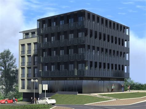 Budynek usługowo biurowo mieszkalny Lublin fot 8 Pracownia