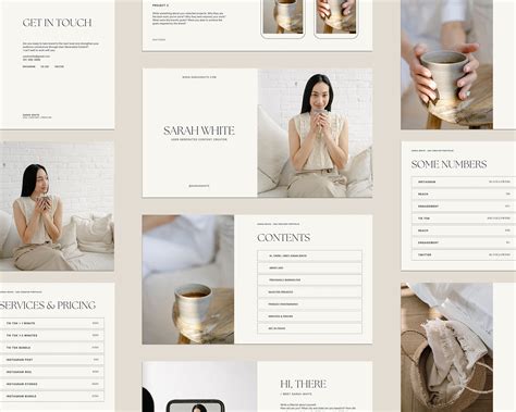 Ugc Portfolio Ugc Portfolio Template Ugc Portfolio Canva Ugc Canva