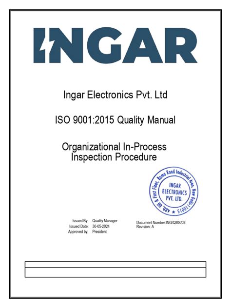 Procedure Format Pdf