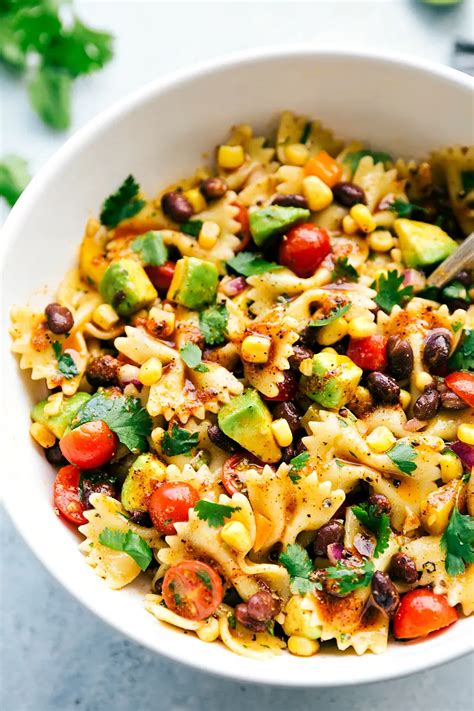 Mexican Pasta Salad Chelseas Messy Apron Mexican Pasta Recipes
