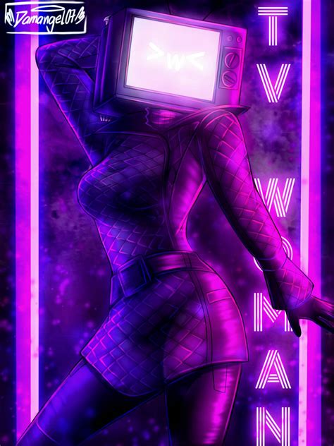 Tv Woman By Damangel07 On Deviantart