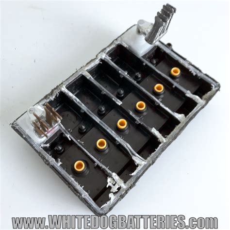 Inside A 12v Motorbike Battery Batteries Cut In Half Cross Section