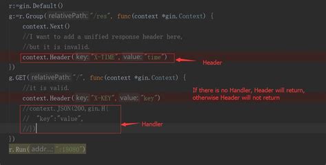 How To Add A Unified Response Header After The Processing Function · Issue 2406 · Gin Gonicgin