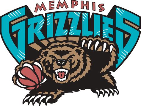 Grizzlies Logo Sports Insignia Bear Emblem Strength Representation