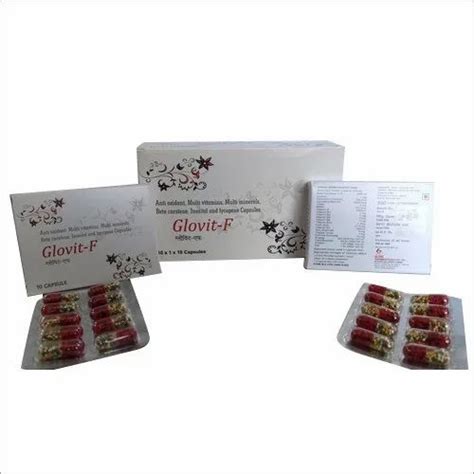 Glovit F Antioxidant Multivitamin Multimineral Beta Carotene