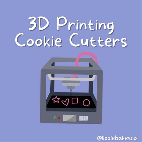 3d Printing Cookie Cutters Digital Guide Pdf Tutorial Cookie Etsy