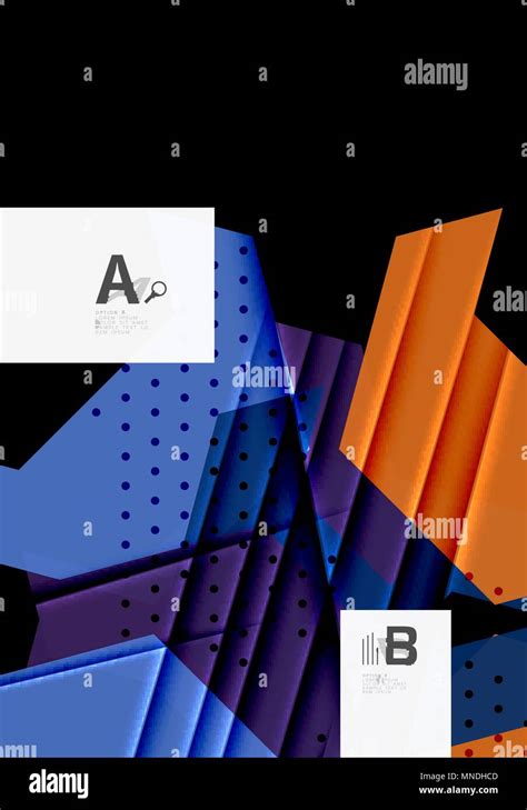 Color Triangles Background Design Color Triangles Background Modern Geometric Abstract