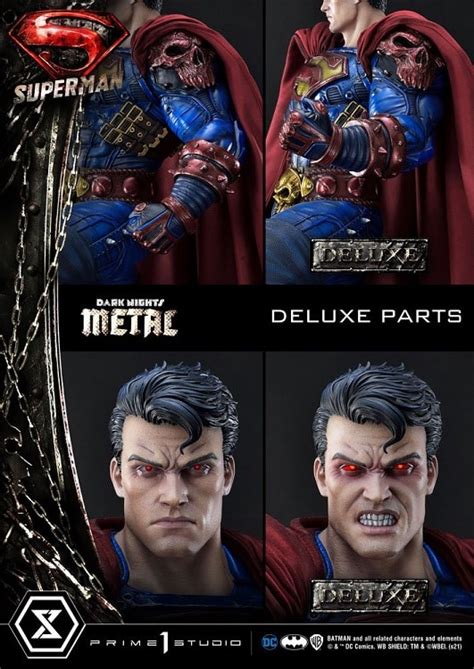 Superman Dark Knights Metal Deluxe Bonus 13 Statue Dc Comics Prime