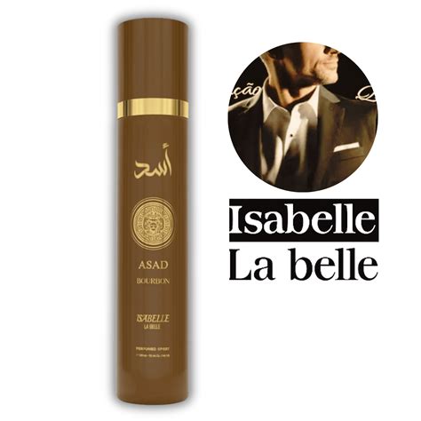 Body Splash Árabe Asad Bourbon Isabelle La Belle Perfume Spray 3