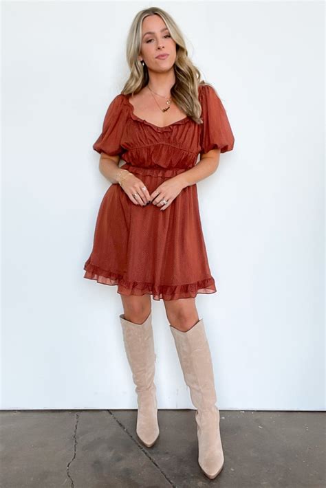 Daria Polka Dot Ruffle Dress Final Sale · Madison Mallory