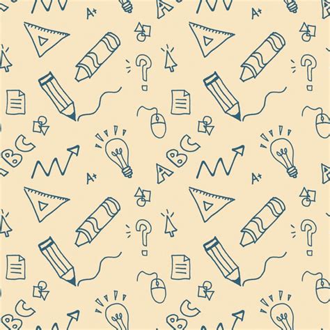 Premium Photo Ideas Educational Pattern