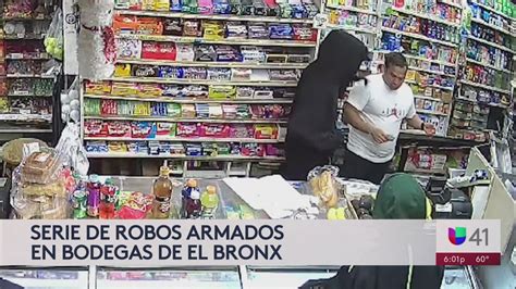 Serie De Robos Armados En Bodegas De El Bronx Youtube