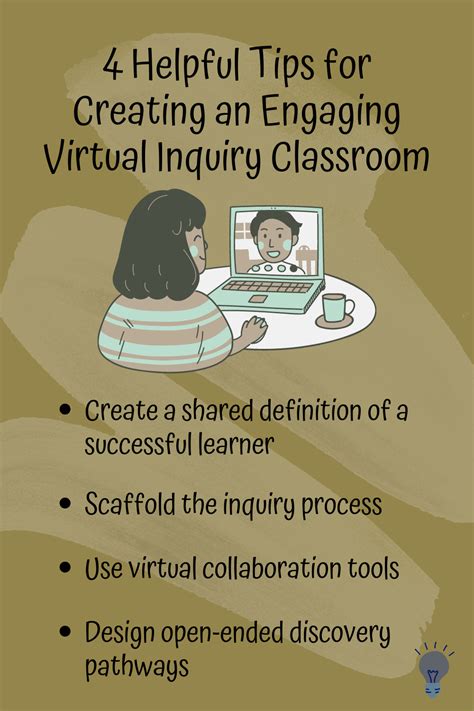 4 Helpful Tips For Creating An Engaging Virtual Inquiry Classroom Classroom Learning Inquiry