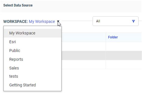 Selecting A Data Source