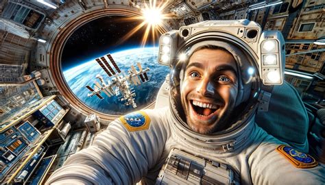 Premium Photo Happy Astronaut Sitting Inside A Spaceship Successful