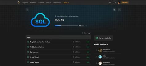 🔒💻 Solving Leetcode Sql Problems A Great Start For Cyber Security 💻🔒