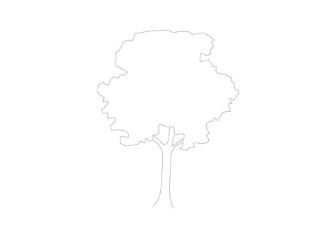 Free Tree Elevation Cad Block Dwg Dxf Pdf Format Freecads